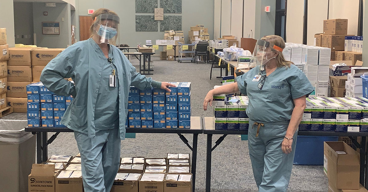 Ford Donates Face Shields to Mercy | Mercy