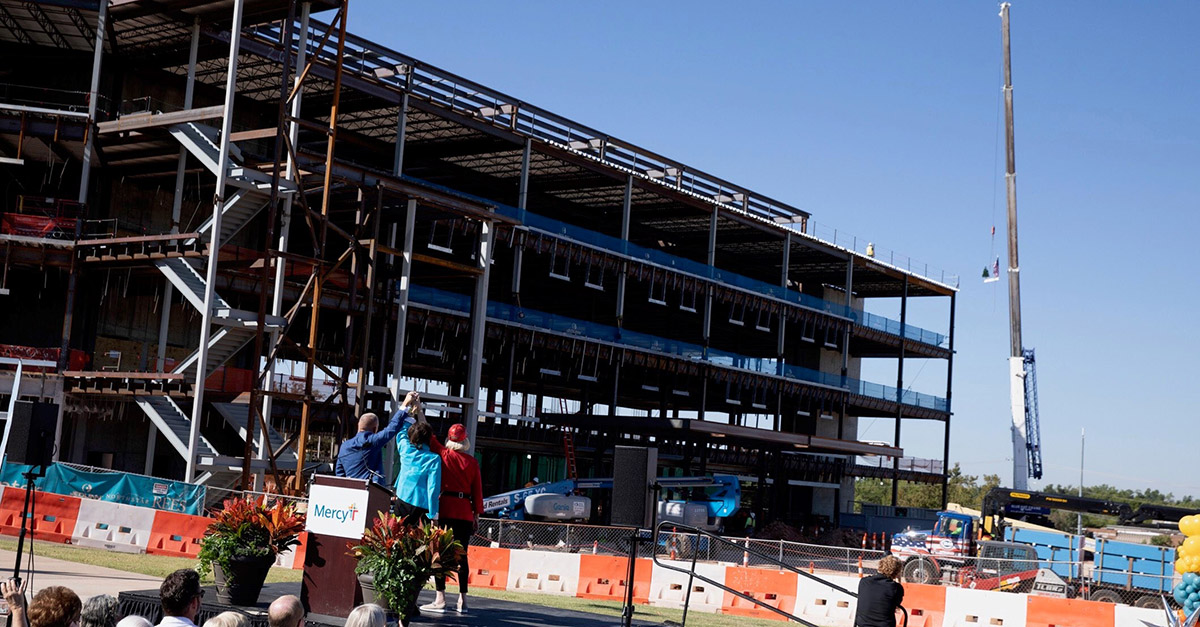 Mercy Celebrates Major Milestone in Construction of Love Family Women’s ...