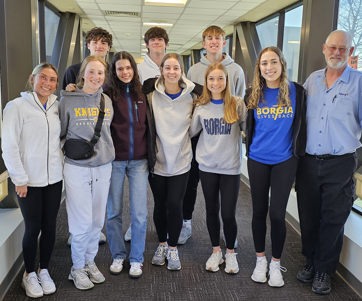 Borgia Gives Back at Mercy Washington | Mercy