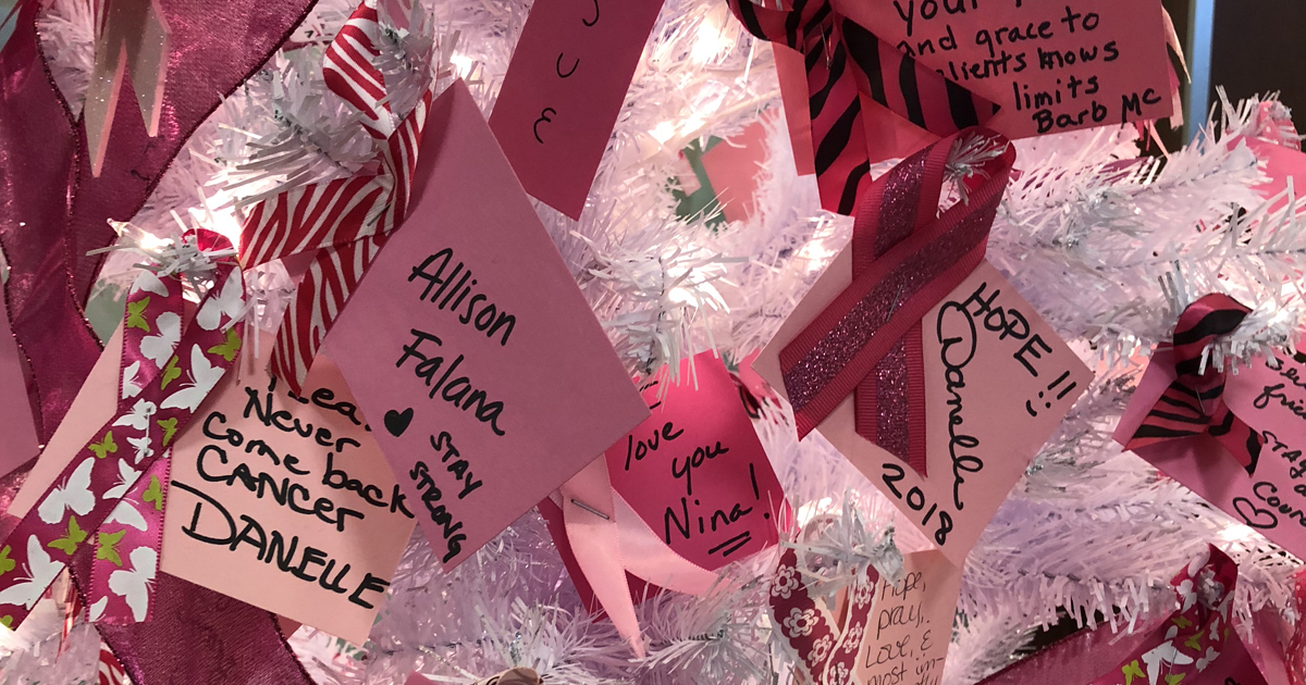 Breast Cancer Tribute Tree | Mercy