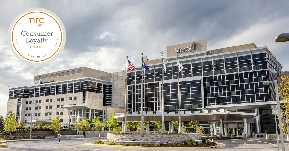 Mercy Hospital St. Louis Named a Top Hospital for Patient Loyalty | Mercy