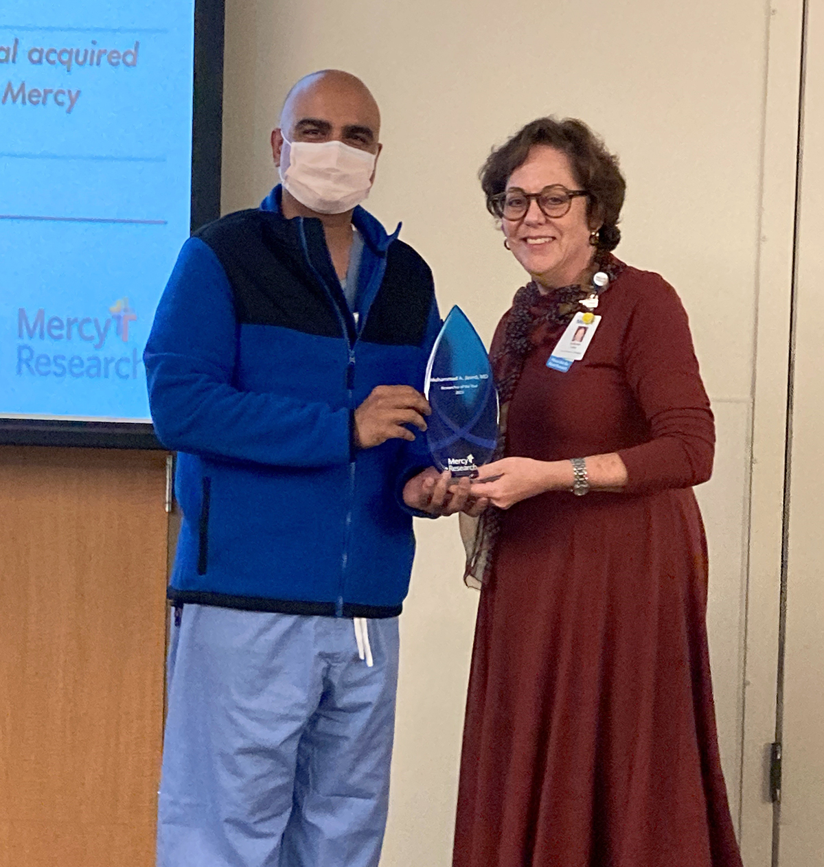 Mercy Research Names Javed Researcher of the Year | Mercy